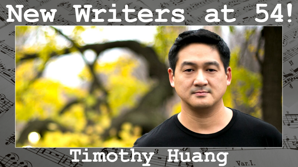 New Writers at 54! The Songs of Timothy Huang - 54 Below